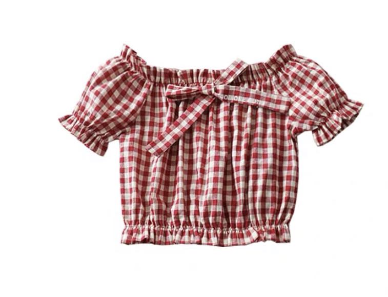 cute little red top, Women's Fashion, Tops, Other Tops on Carousell