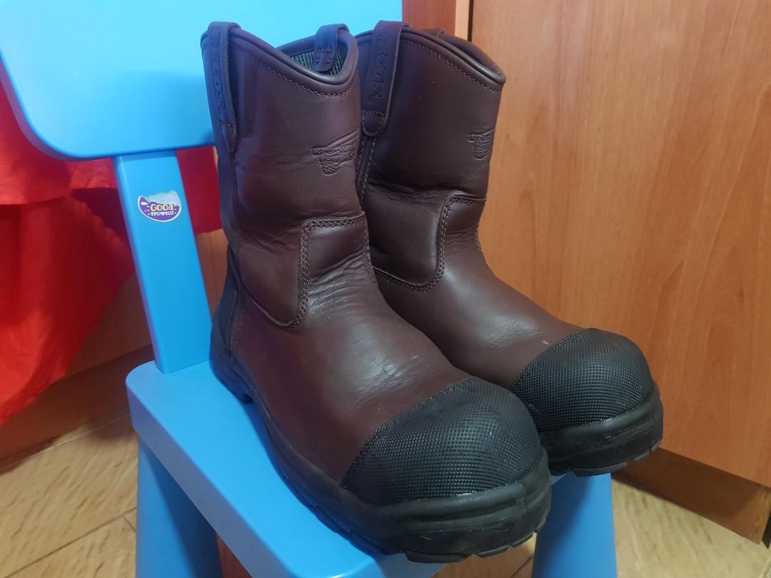 Red Wing 3278 Mens 9 Inch Brown Waterproof Rigger Safety Boot, Men's ...