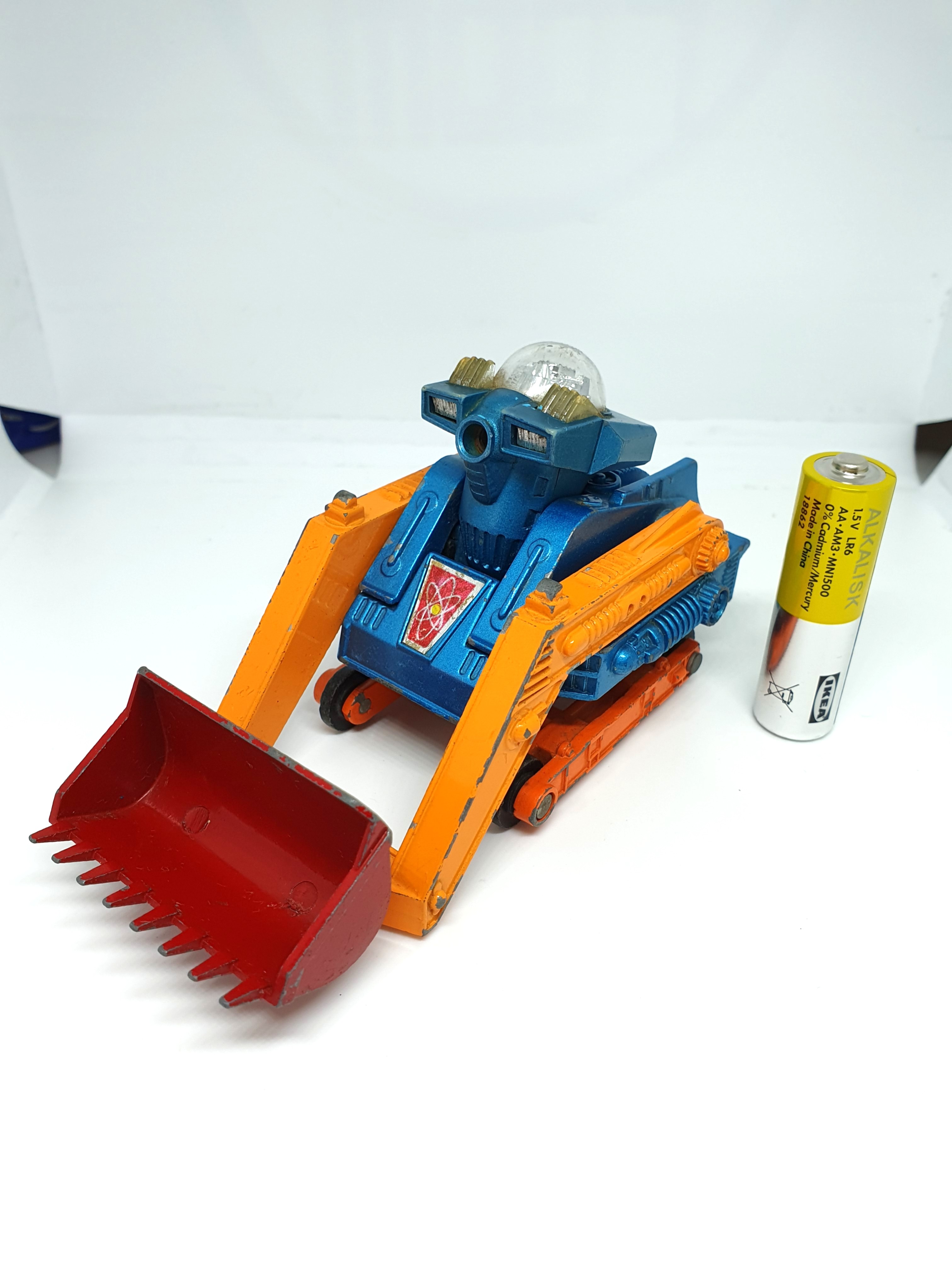 Shinsei Mini Power 1976 Dozer Bucketer Vintage Diecast Robot - UFO ...