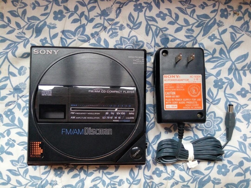 Sony d-50mkii d-77 radio discman walkman radio cd player cd機, 錄音器材, 音樂 ...