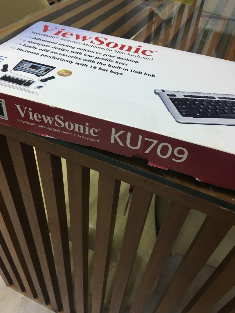 Sony ViewSonic multimedia-keyboard, Computers & Tech, Parts ...