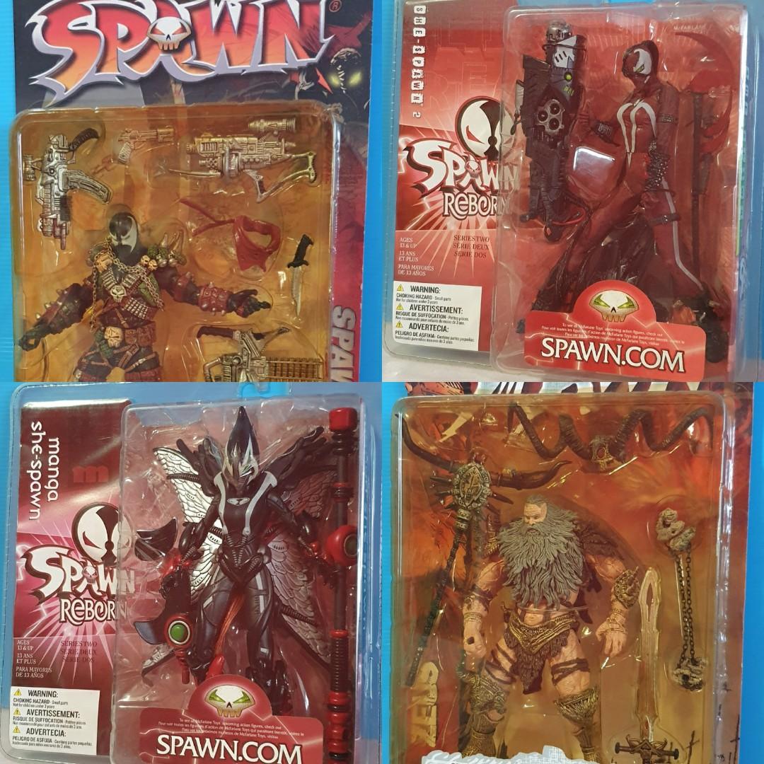 Spawn Mcfarlane Spawn IV, She-Spawn,Manga She-spawn, Zeus, Toys & Games ...