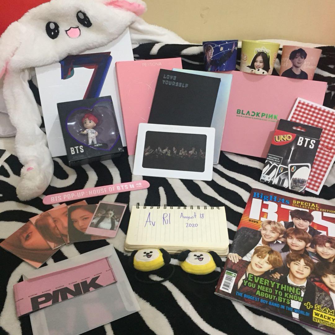 Take All BTS n BLACKPINK merch(READ DESC), Hobbies & Toys, Memorabilia ...