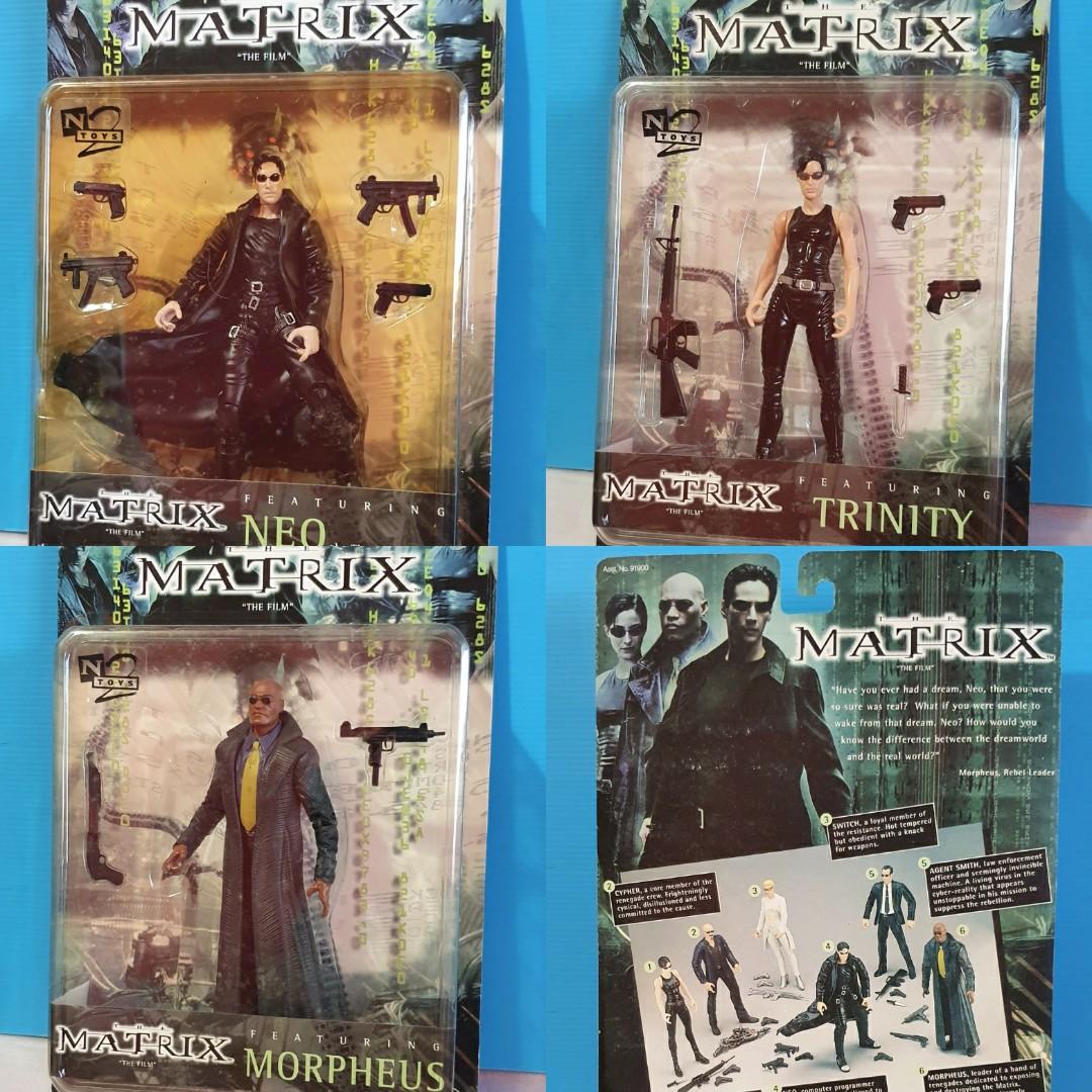 The Matrix figure set - Neo, Trinity, Morpheus, Hobbies & Toys, Toys ...