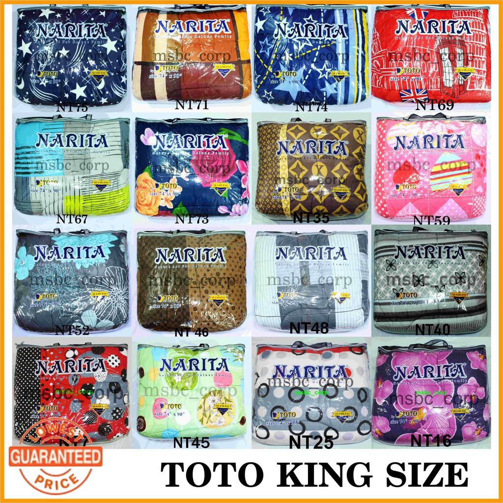Toto Narita Original King Size, Furniture & Home Living, Bedding & Towels on Carousell