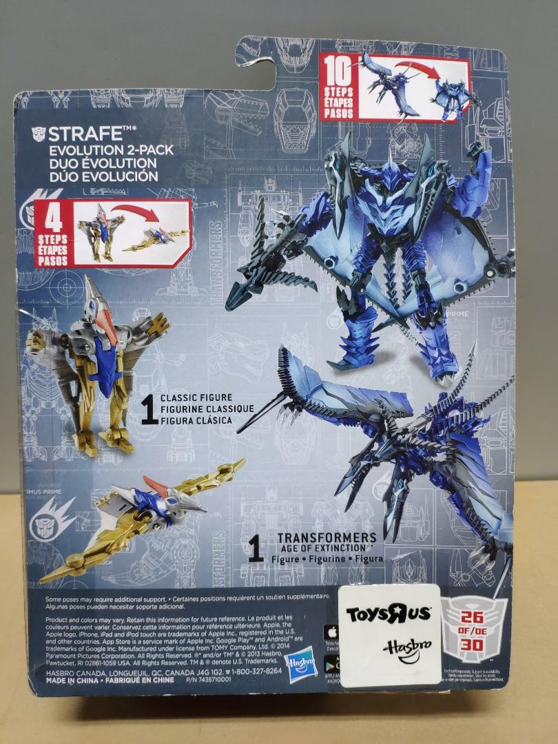 全新Transformers Age Of Extinction Strafe Toysrus Exclusivite, 興趣及遊戲, 玩具 ...