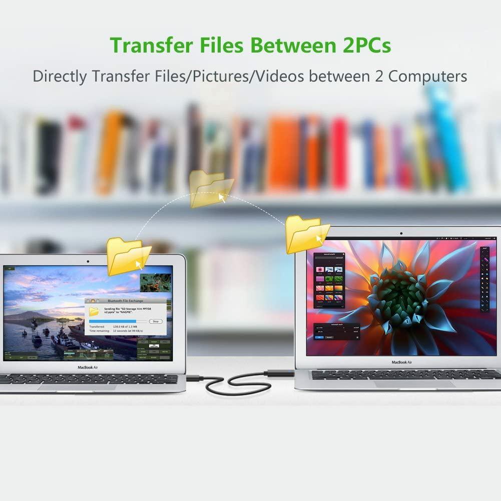 UGREEN Data Transfer Cable, USB 2.0 PC to PC, PC to Laptop File Sharing ...