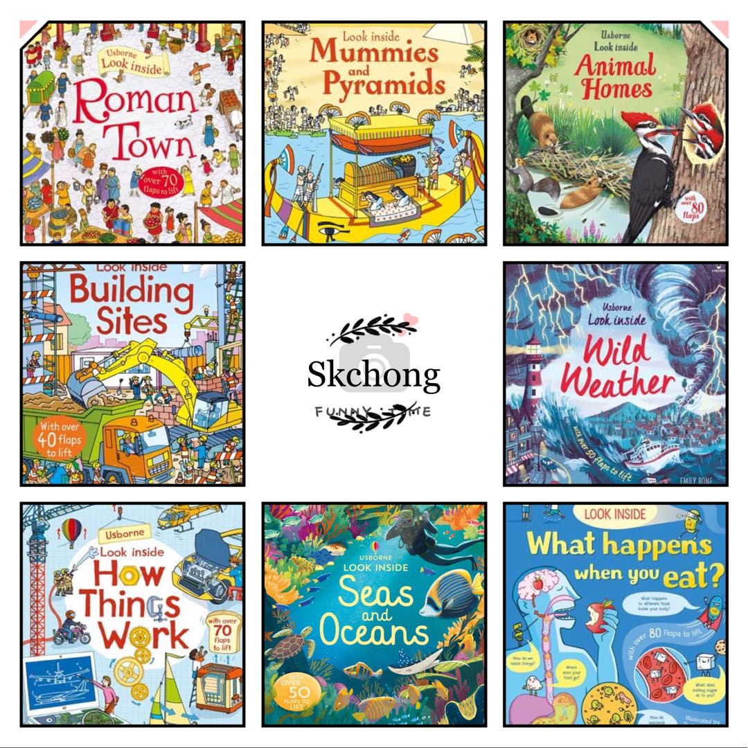 Usborne look inside books, Hobbies & Toys, Books & Magazines, Children ...