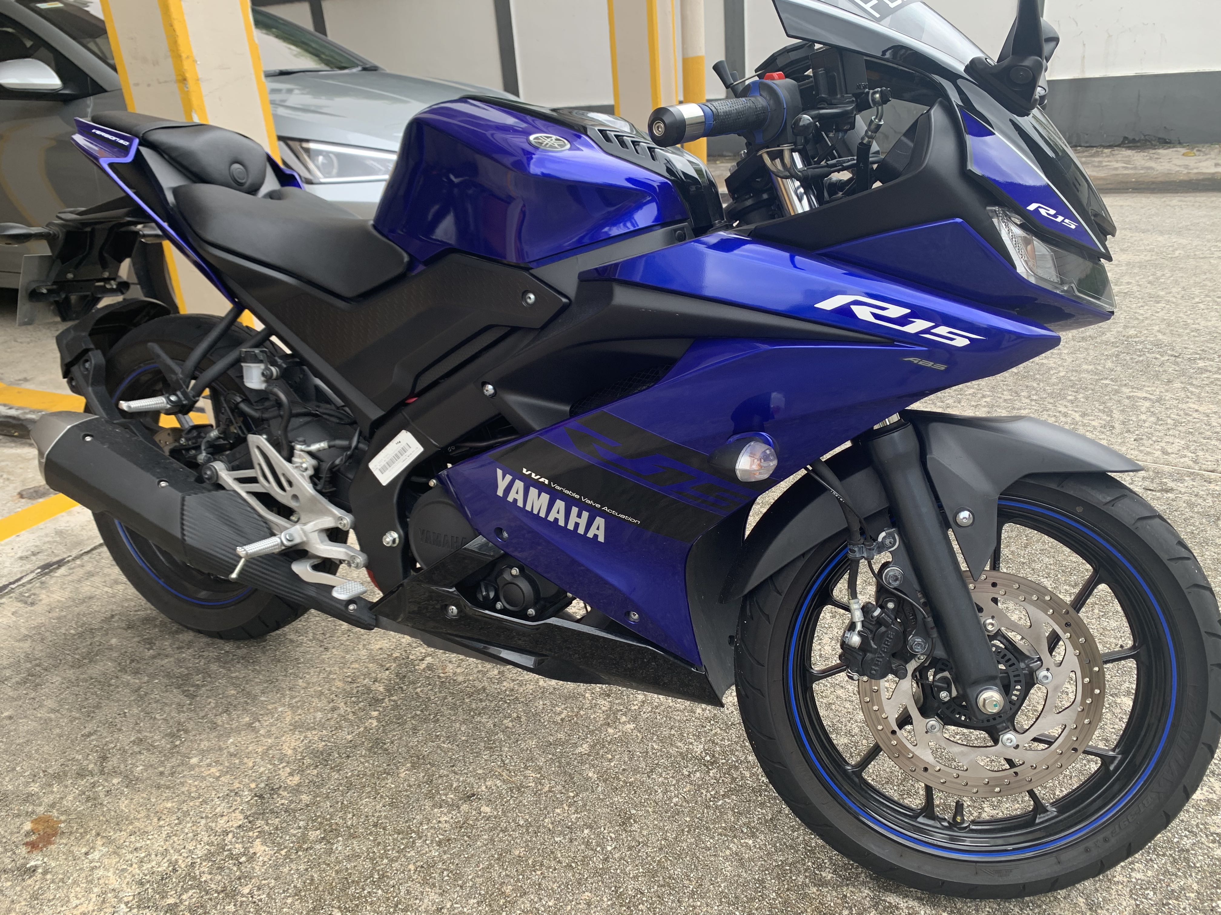 Yamaha R15 V3 ABS, Motorcycles, Motorcycles for Sale, Class 2B on Carousell