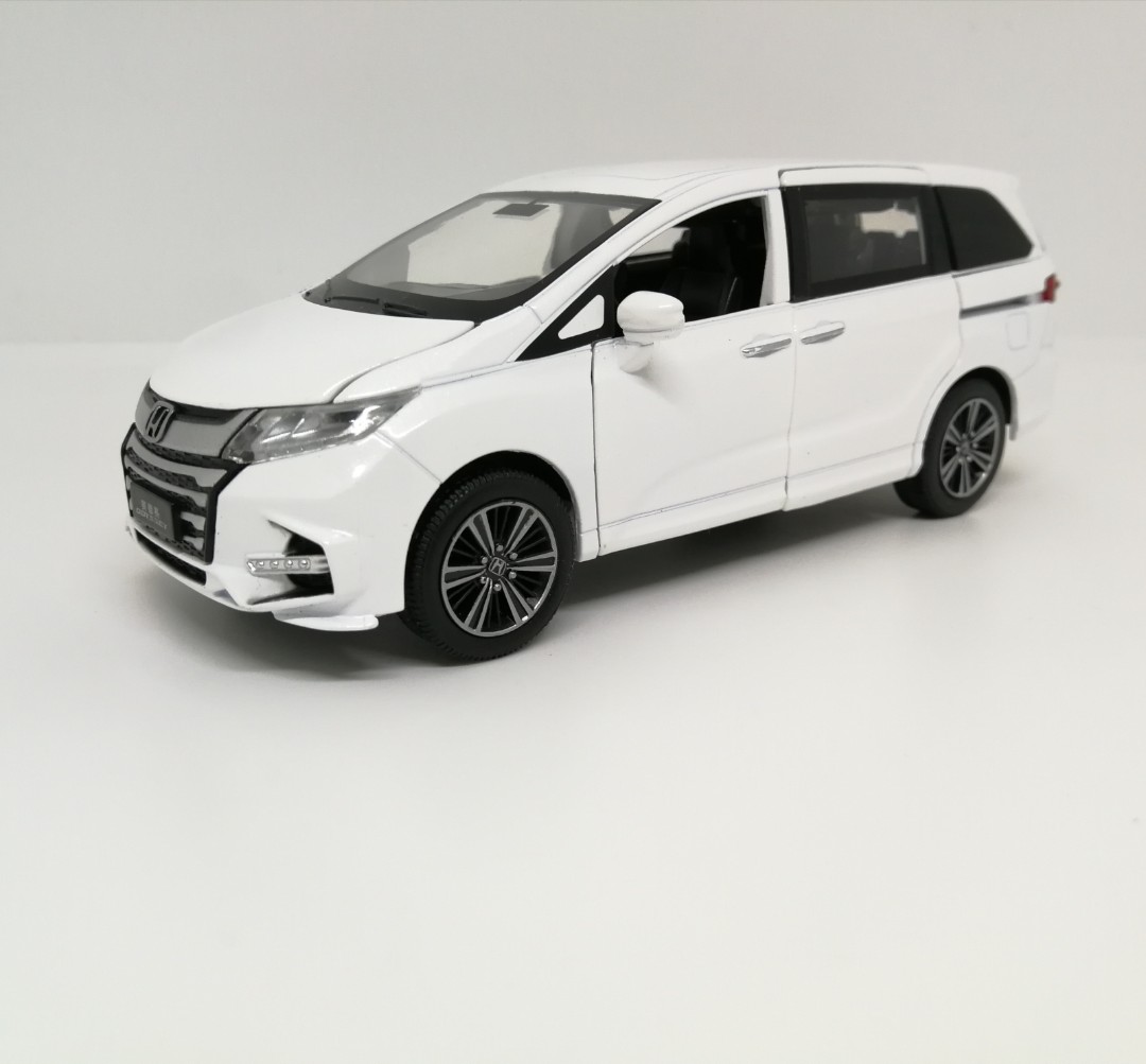 1/32 Honda Odyssey Minivan Diecast Scale Model Toy Car White, Hobbies ...