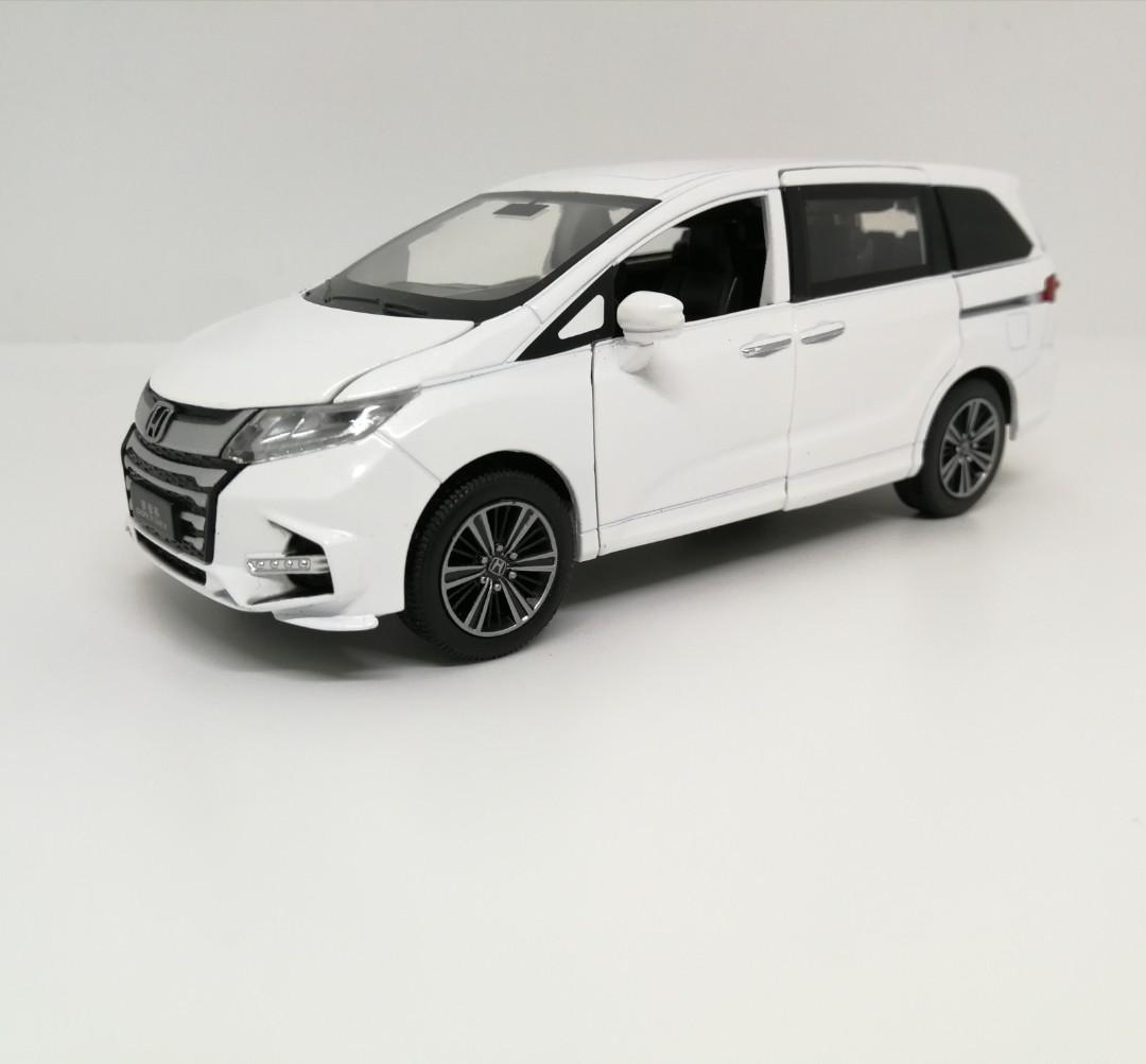 1/32 Honda Odyssey Minivan Diecast Scale Model Toy Car White, Hobbies ...
