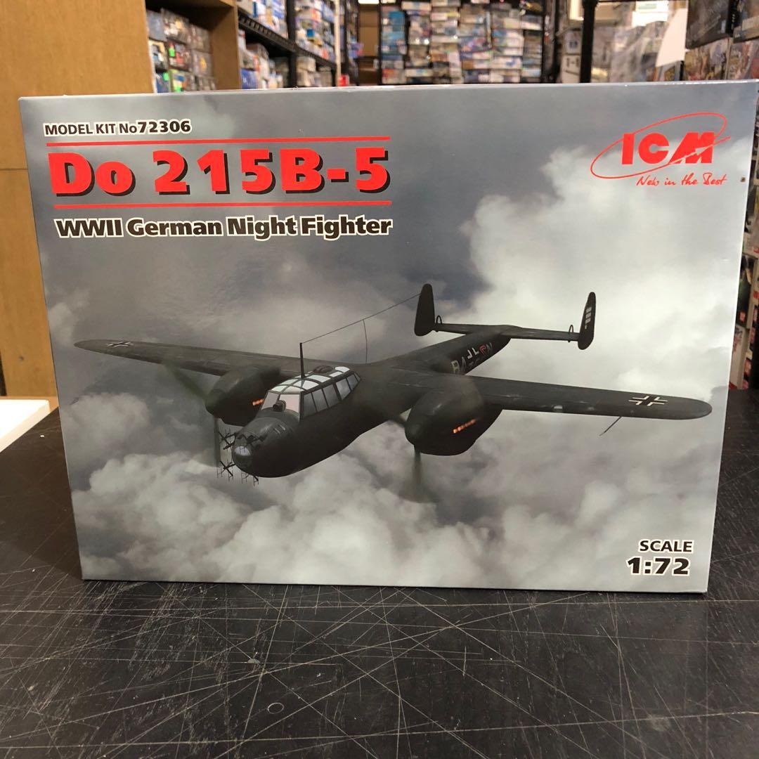 1/72 ICM WWII German Do 215B-5 Night Fighter Model Kit, Hobbies & Toys ...