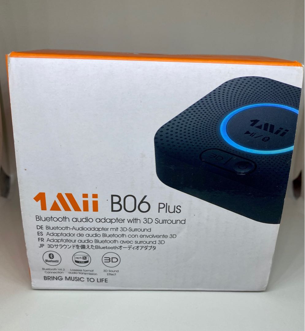 1Mii B06 plus - Bluetooth audio adapter w 3D sound, Audio, Other Audio ...
