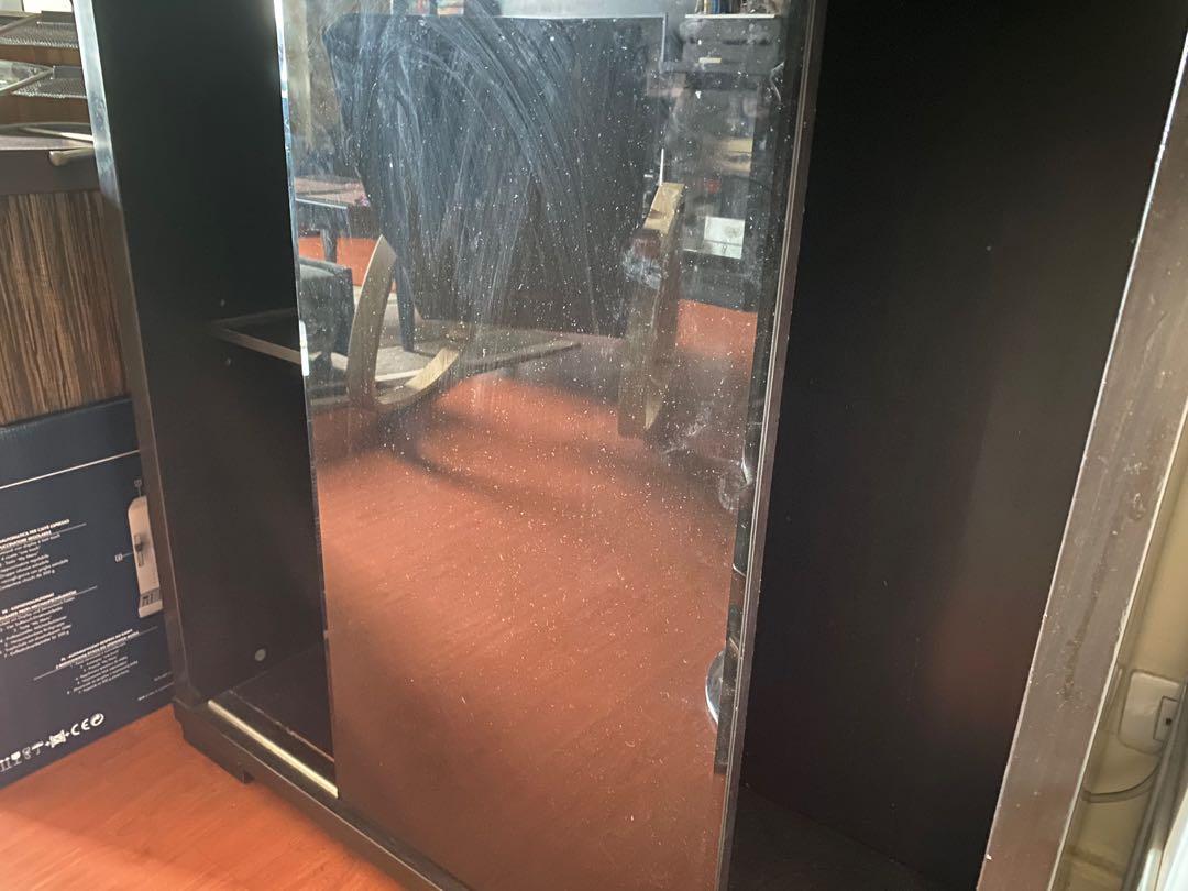 Black bar table (divider/storage/wine rack), Babies & Kids, Baby ...