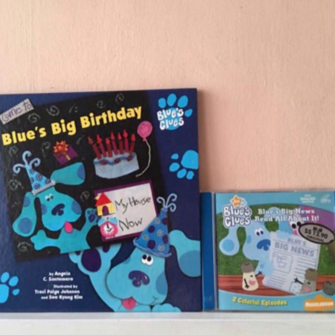 Blue’s Clues set Book + VCD, Hobbies & Toys, Books & Magazines ...