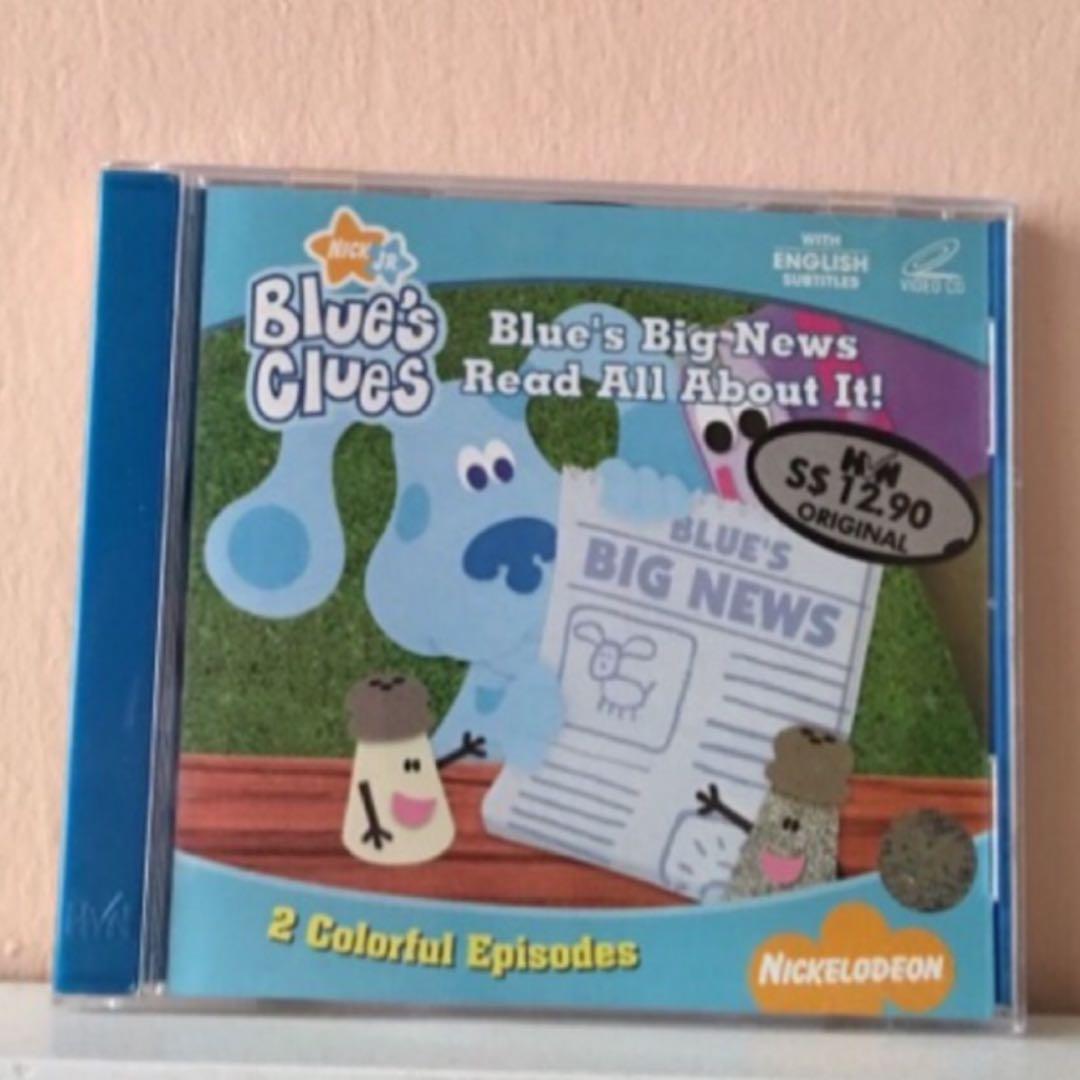 Blue’s Clues set Book + VCD, Hobbies & Toys, Books & Magazines ...