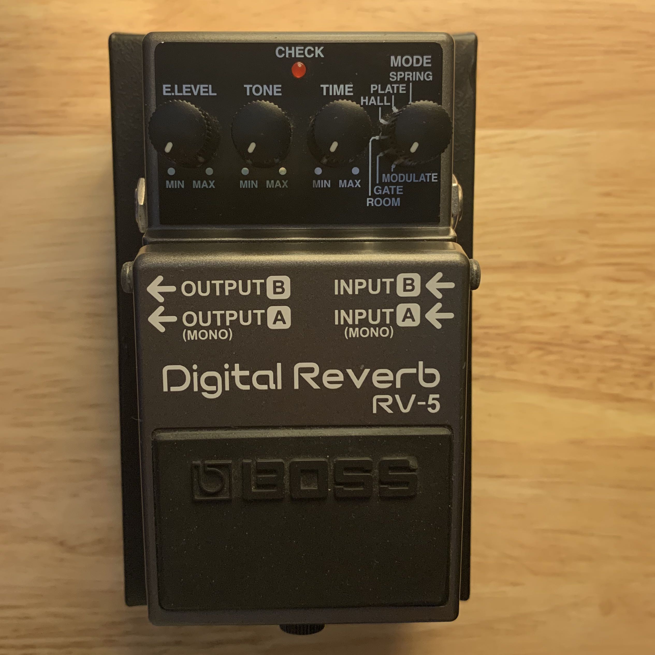 Boss Digital Reverb RV-5, Hobbies & Toys, Music & Media, Music ...