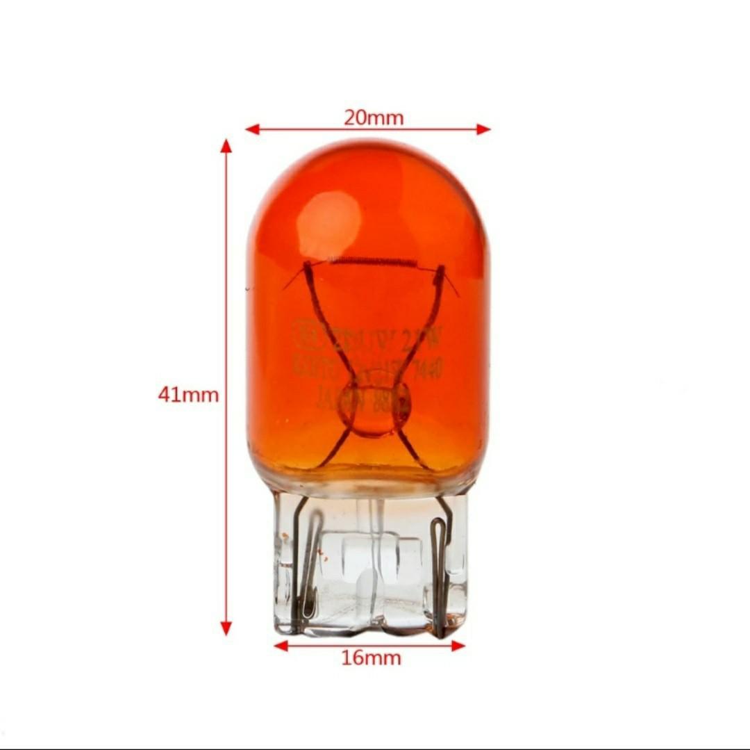 Brand New Koito (Japan) 1 Pair X 7440 Amber Halogen Signal Light Bulb ...