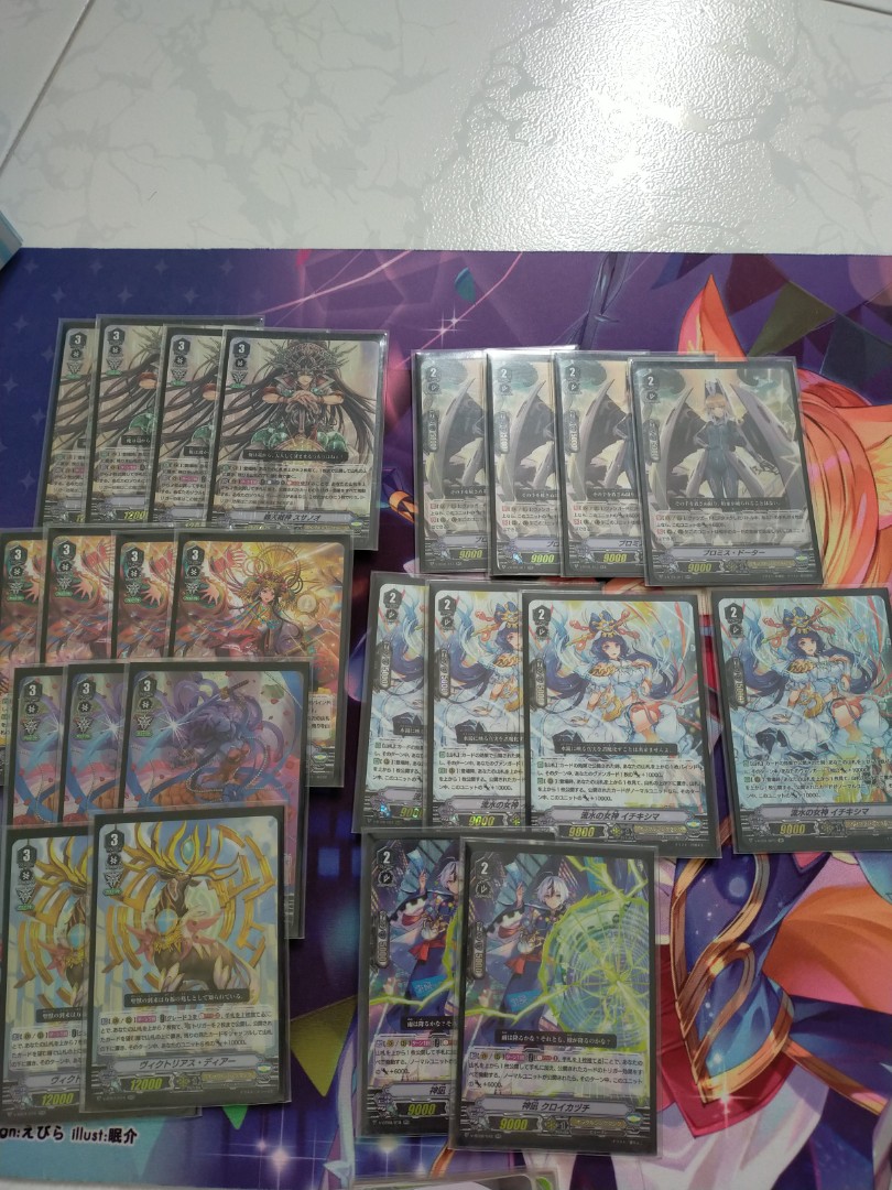 Cardfight Vanguard Susanoo deck (with some spares), Hobbies & Toys ...
