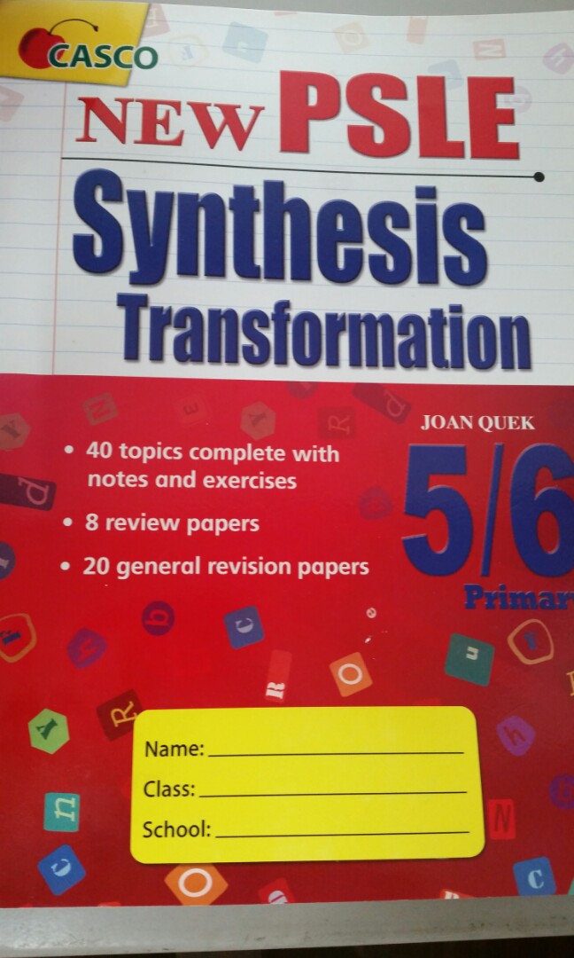 CASCO New PSLE Synthesis Transformation P5/6, Hobbies & Toys, Books ...