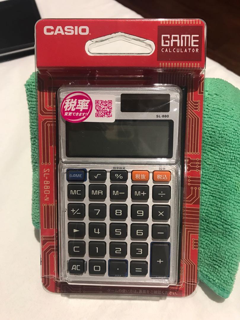 Casio Numbers Invaders Game, TV & Home Appliances, TV & Entertainment ...