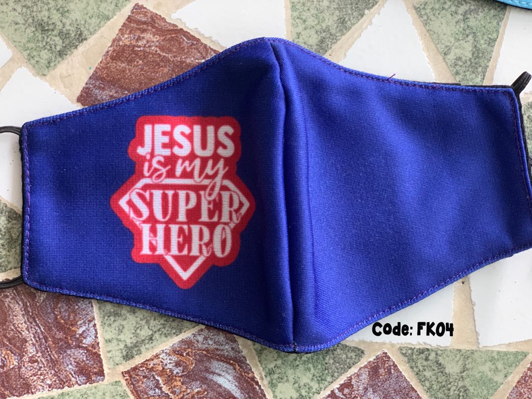 Christian Faith Masks for Kids, Everything Else on Carousell