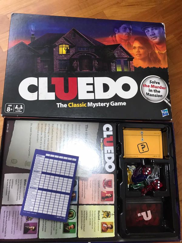 Cluedo board game, Hobbies & Toys, Toys & Games on Carousell