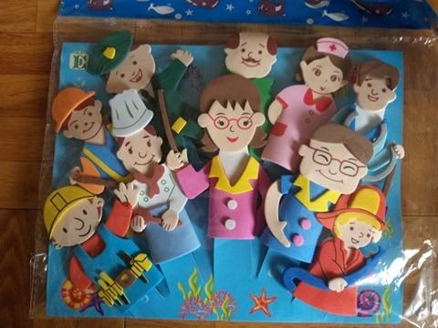 Community Helpers Finger Puppet, Hobbies & Toys, Toys & Games on Carousell