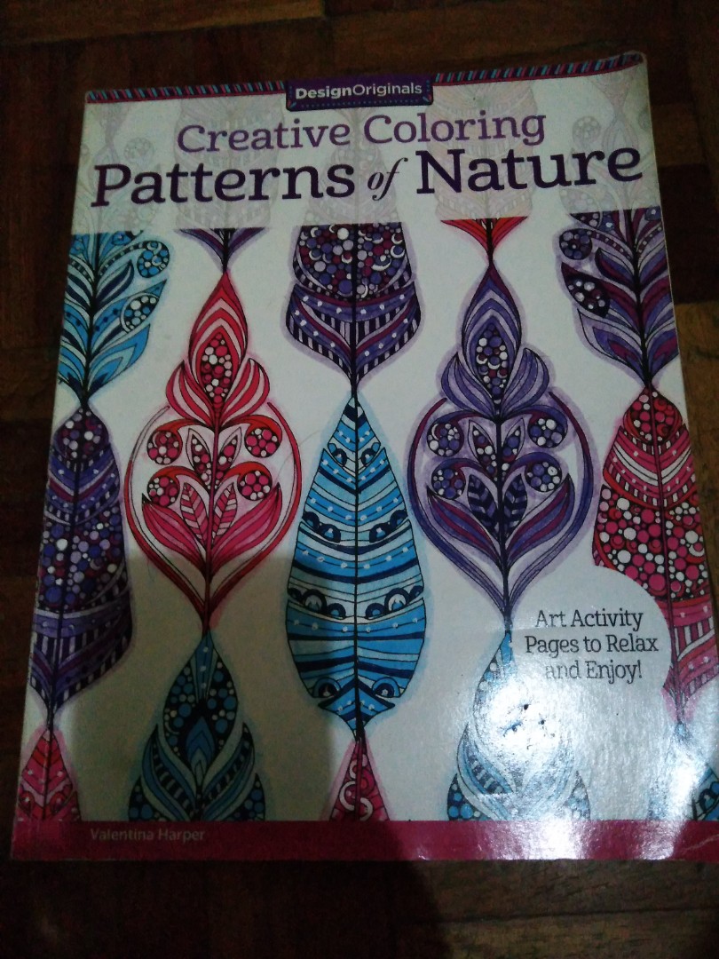 Creative Coloring Patterns of Nature, Hobbies & Toys, Stationary ...