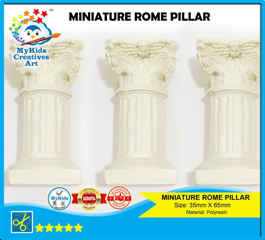 DECORATIVE MINIATURE ROMAN VINTAGE PILLAR, Hobbies & Toys, Stationery ...