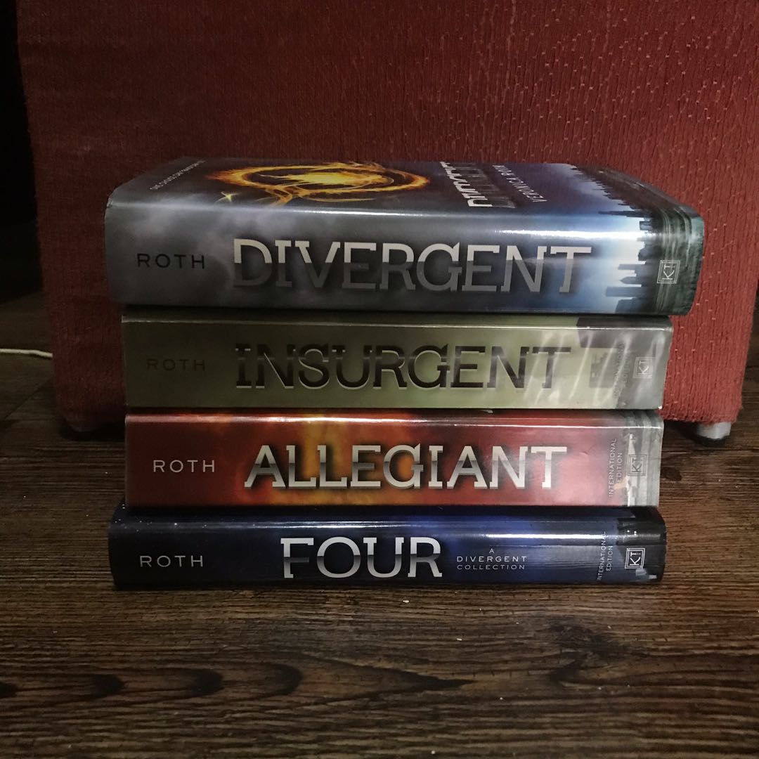 “Divergent Series” by Veronica Roth + “Four: A Divergent Collection ...