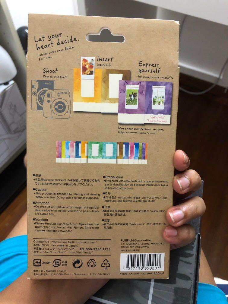 Fujifilm Instax mini picture book, Everything Else on Carousell