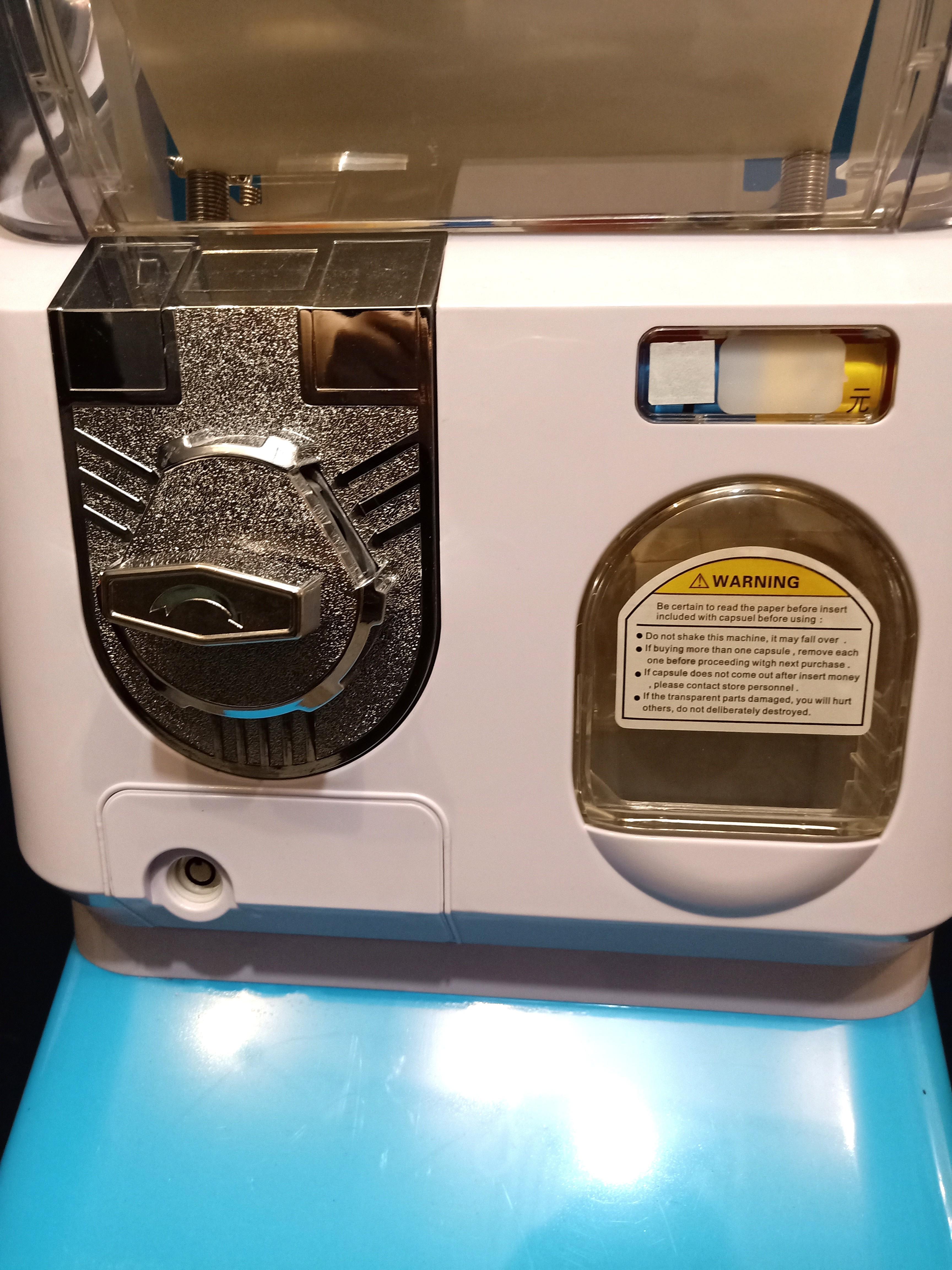 Gashapon Full Size Capsule Machine (No tokens or coins required to turn ...