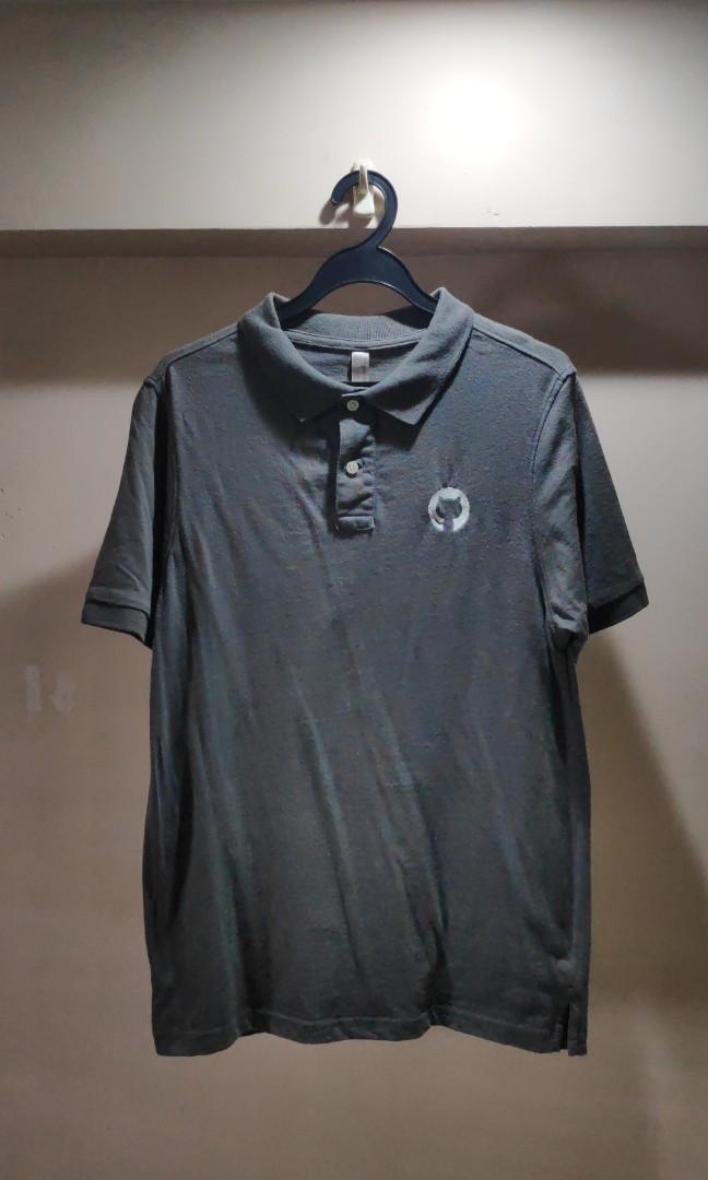 Github Polo Shirt / Grey, Men's Fashion, Tops & Sets, Tshirts & Polo Shirts on Carousell