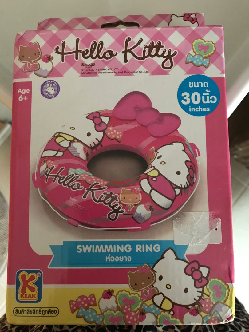 Hello Kitty Swimming float, Babies & Kids, Babies & Kids Fashion on ...