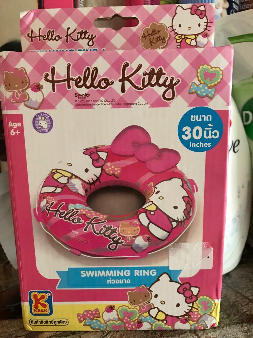 Hello Kitty Swimming float, Babies & Kids, Babies & Kids Fashion on ...