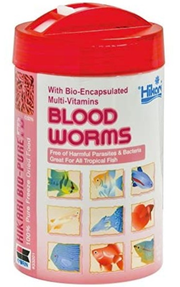 Hikari Freeze Dry Bloodworm - 12g, Pet Supplies, Pet Food on Carousell