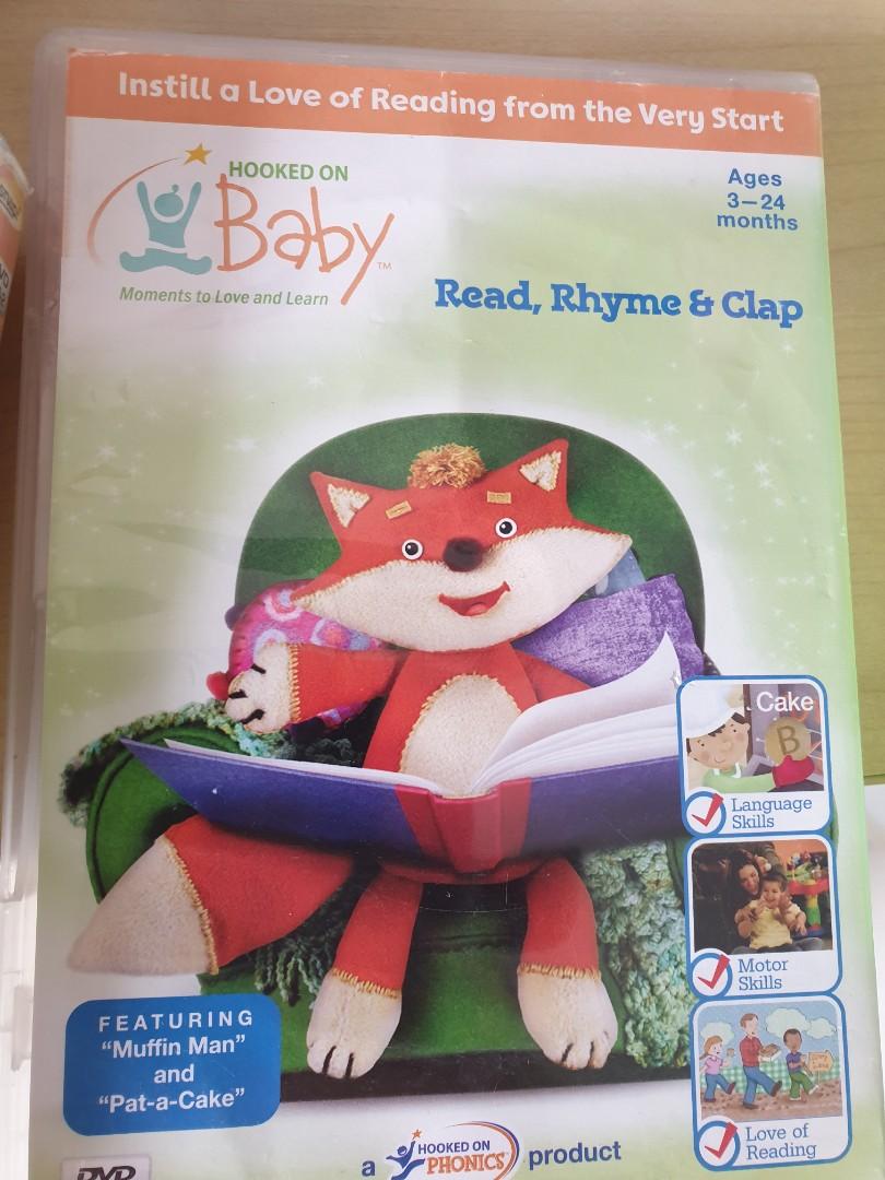Free Hooked on baby DVD nursery rhymes Read n rhyme DVD 3 pack, Hobbies ...