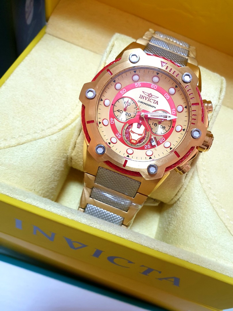 Invicta Men's Watch (Iron Man Limited Edition), Mobile Phones & Gadgets ...