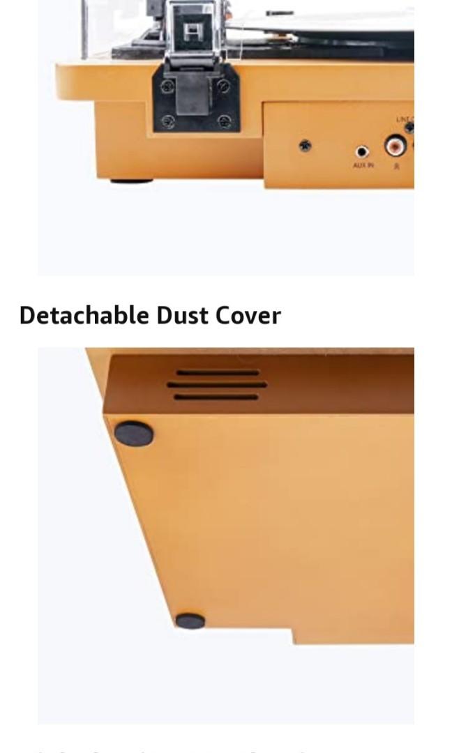 Jorlai Branded Brand New Retro Classic Style Turntable with Cover Vinyl ...