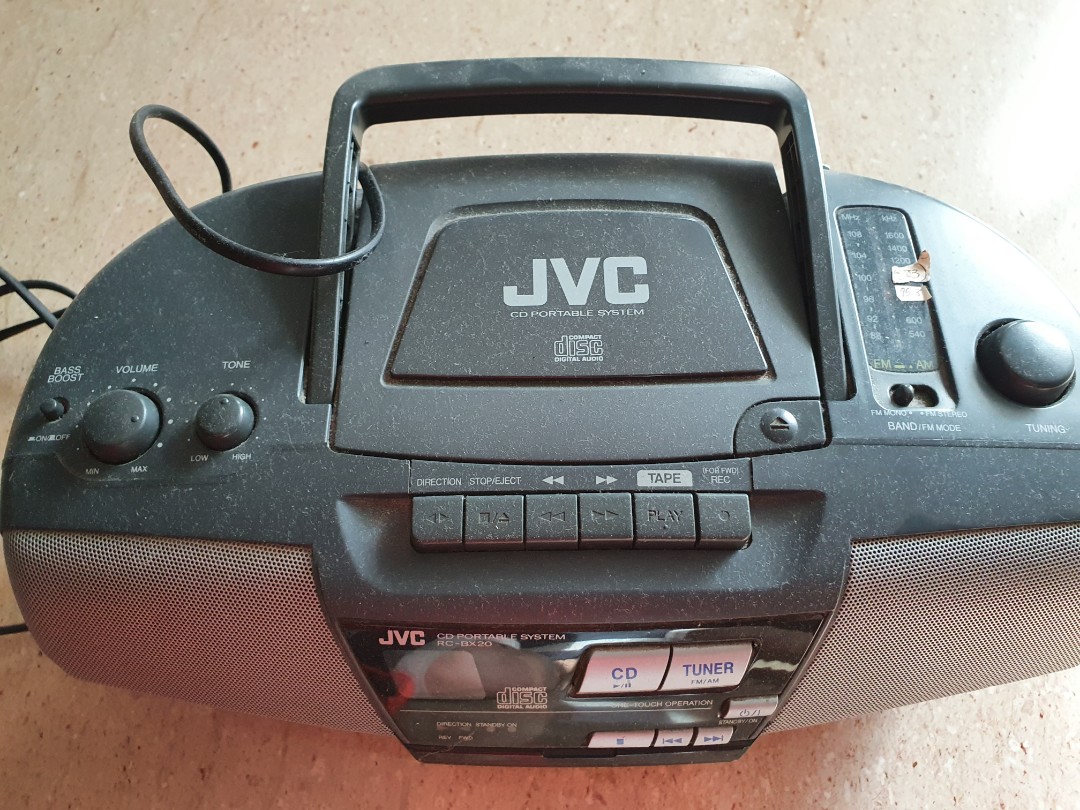 JVC portable radio, Audio, Portable Music Players on Carousell