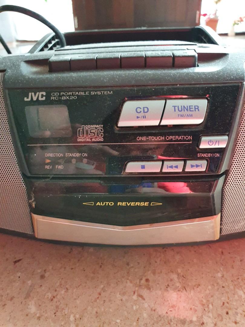 JVC portable radio, Audio, Portable Music Players on Carousell