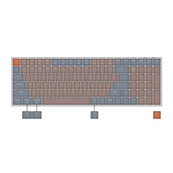 Keychron K4 Keycaps set, Computers & Tech, Parts & Accessories ...