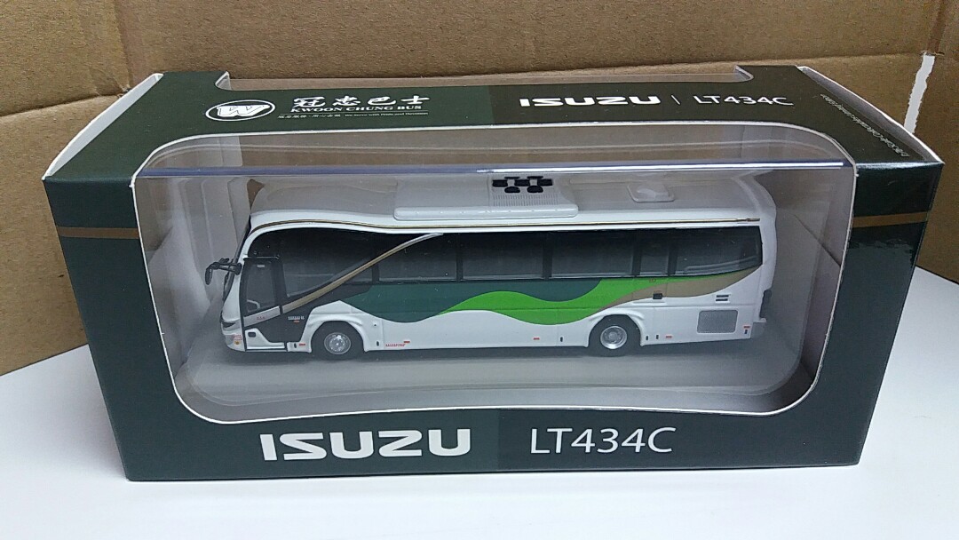 M1 KCB 冠忠巴士 五十鈴 ISUZU LT434C 單層 旅遊 巴士模型, 興趣及遊戲, 旅行, 旅遊 - 旅行必需品及用品 ...