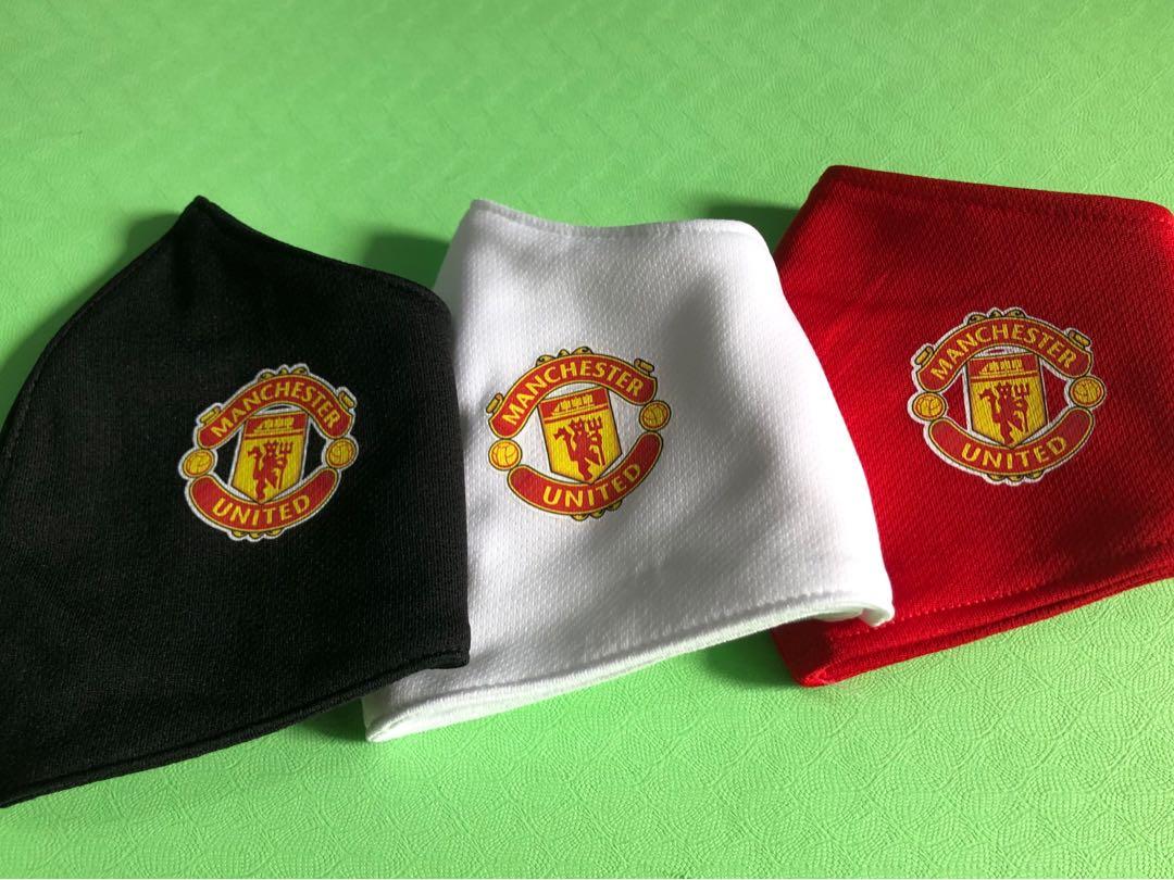 Manchester United Logo Masks, Men's Fashion, Activewear on Carousell
