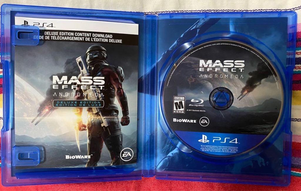 Mass Effect Andromeda Deluxe Edition PS4 Game Playstation 4 PS 4 ...