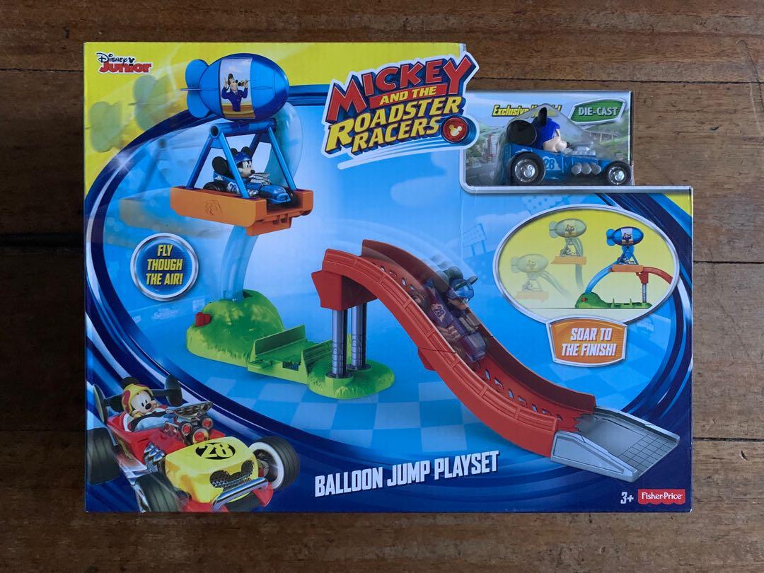 Mickey and the roadster racers balloon jump playset, Hobbies & Toys ...