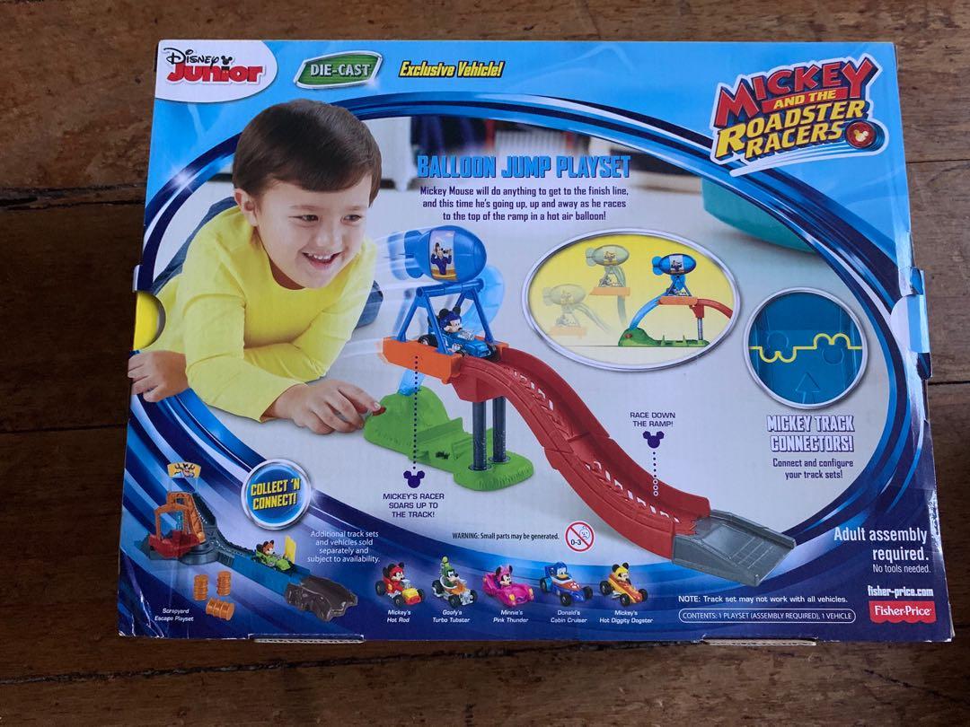 Mickey and the roadster racers balloon jump playset, Hobbies & Toys ...