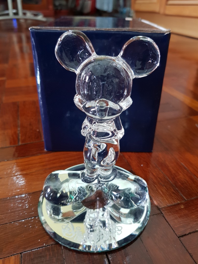 Mickey & Minnie Mouse Crystal, Hobbies & Toys, Collectibles ...