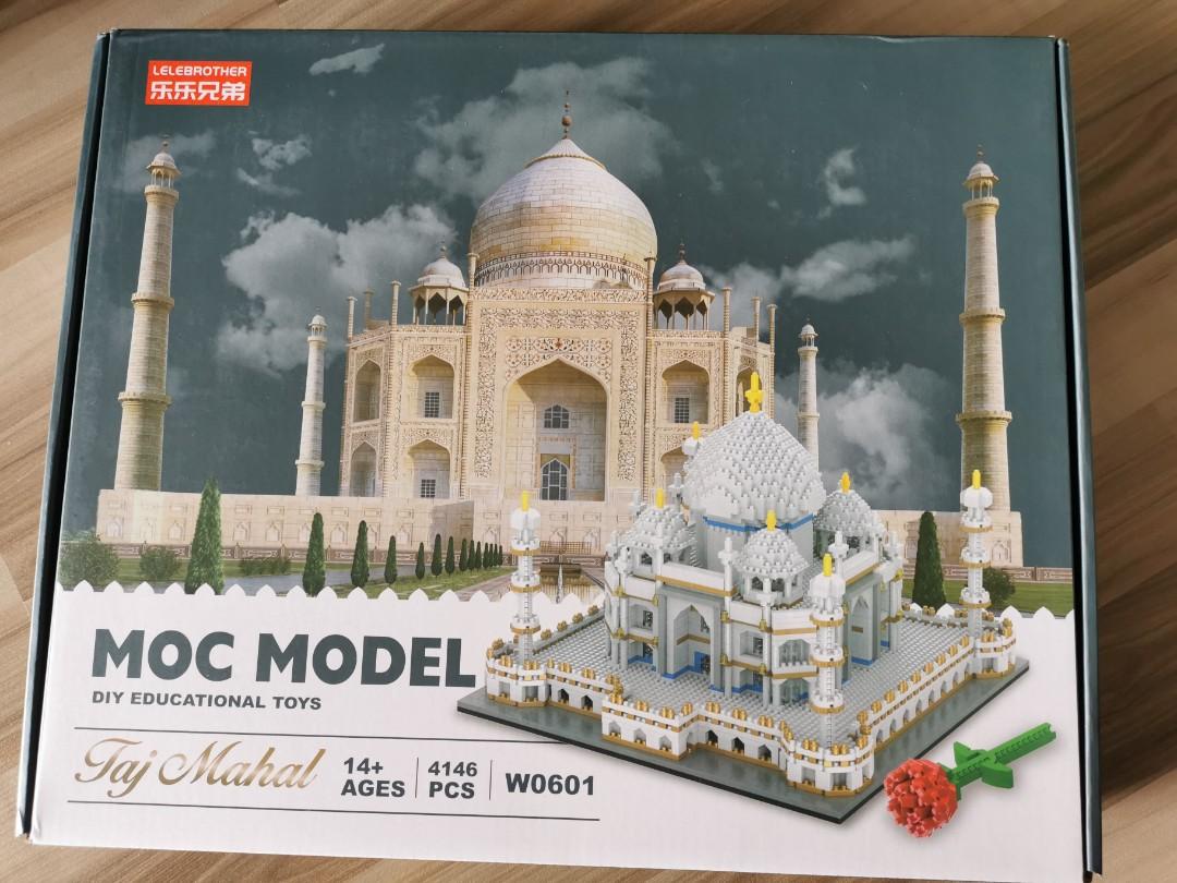 MOC Model Taj Mahal Architecture (4146 pcs set -unassembled), Hobbies ...